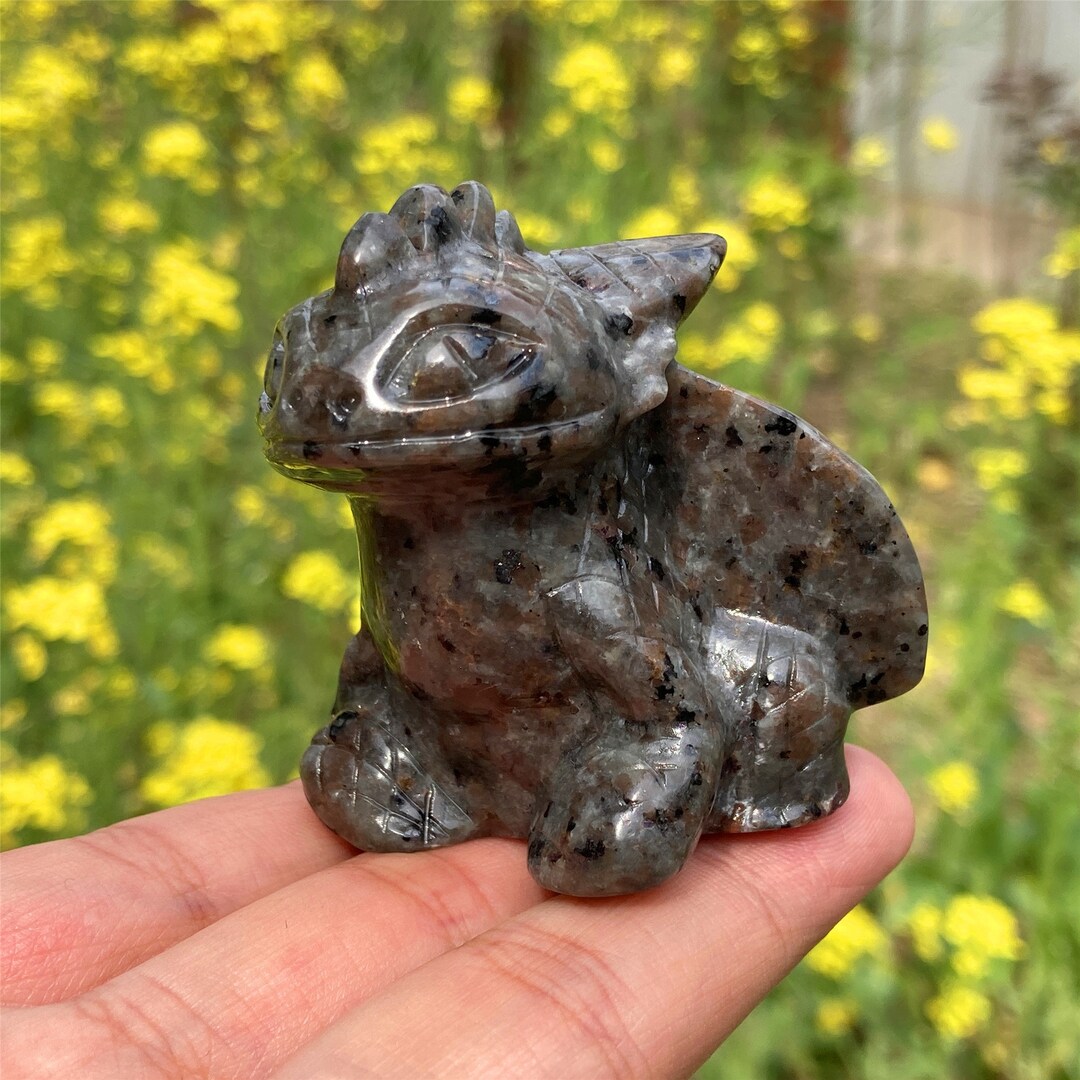 2 Natural Hand Yooperlite Toothless Carved,quartz Crystal Angel,crystal ...