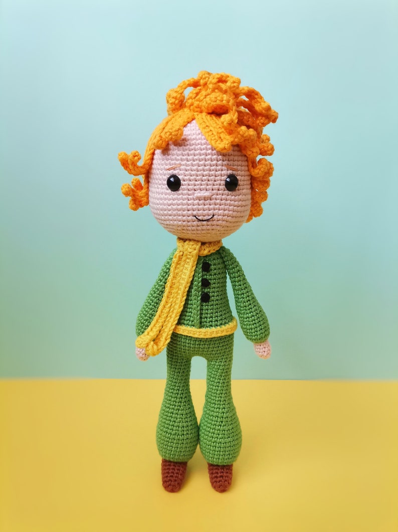 Crochet Doll Pattern the Little Prince Amigurumi Pattern PDF - Etsy