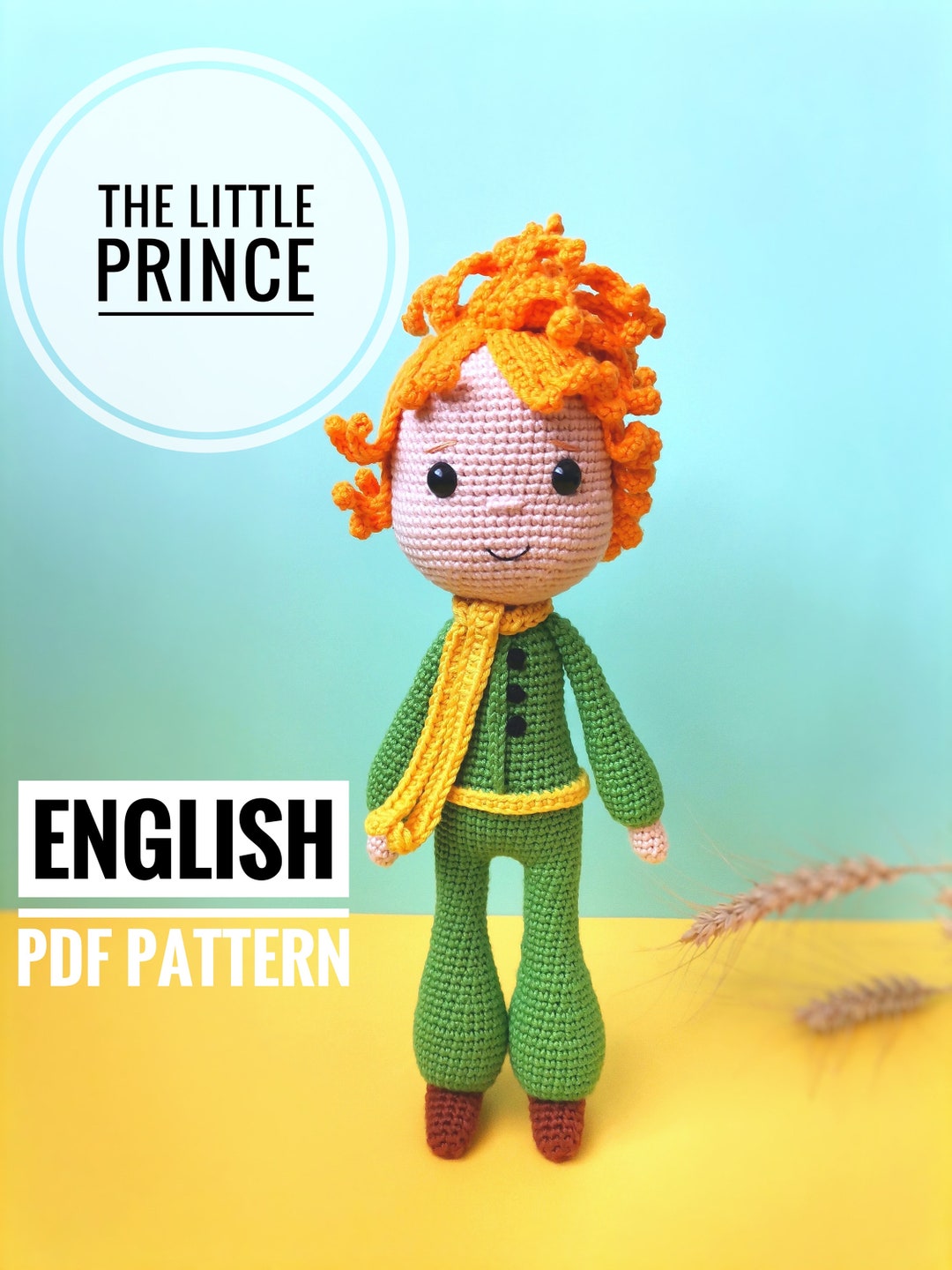 Crochet Doll Pattern the Little Prince - Amigurumi Pattern PDF - Etsy