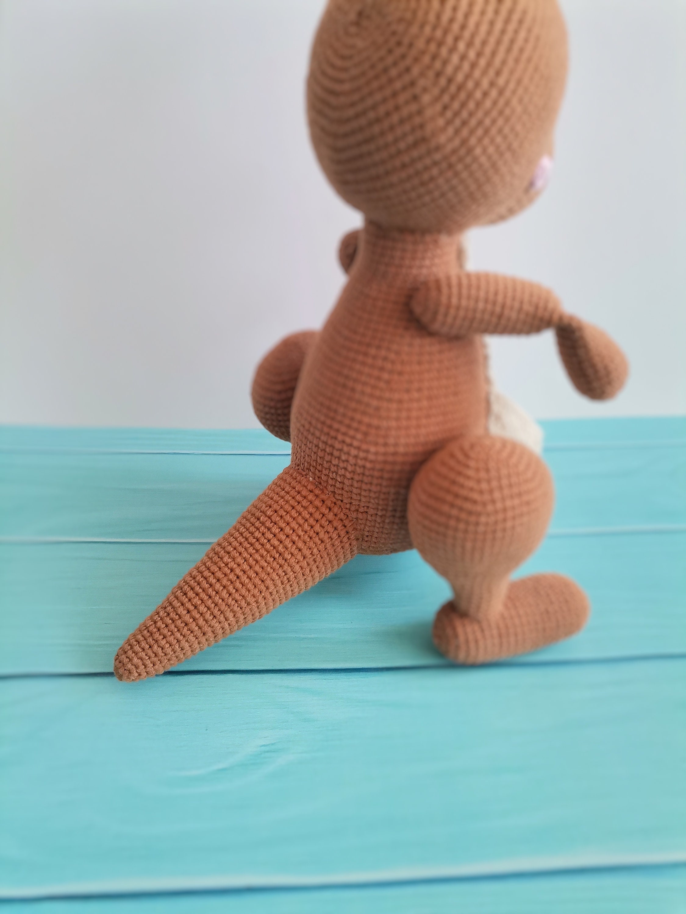 ZIPZIP Kangaroo Family Crochet Pattern PDF Amigurumi Kangaroo Pattern ...