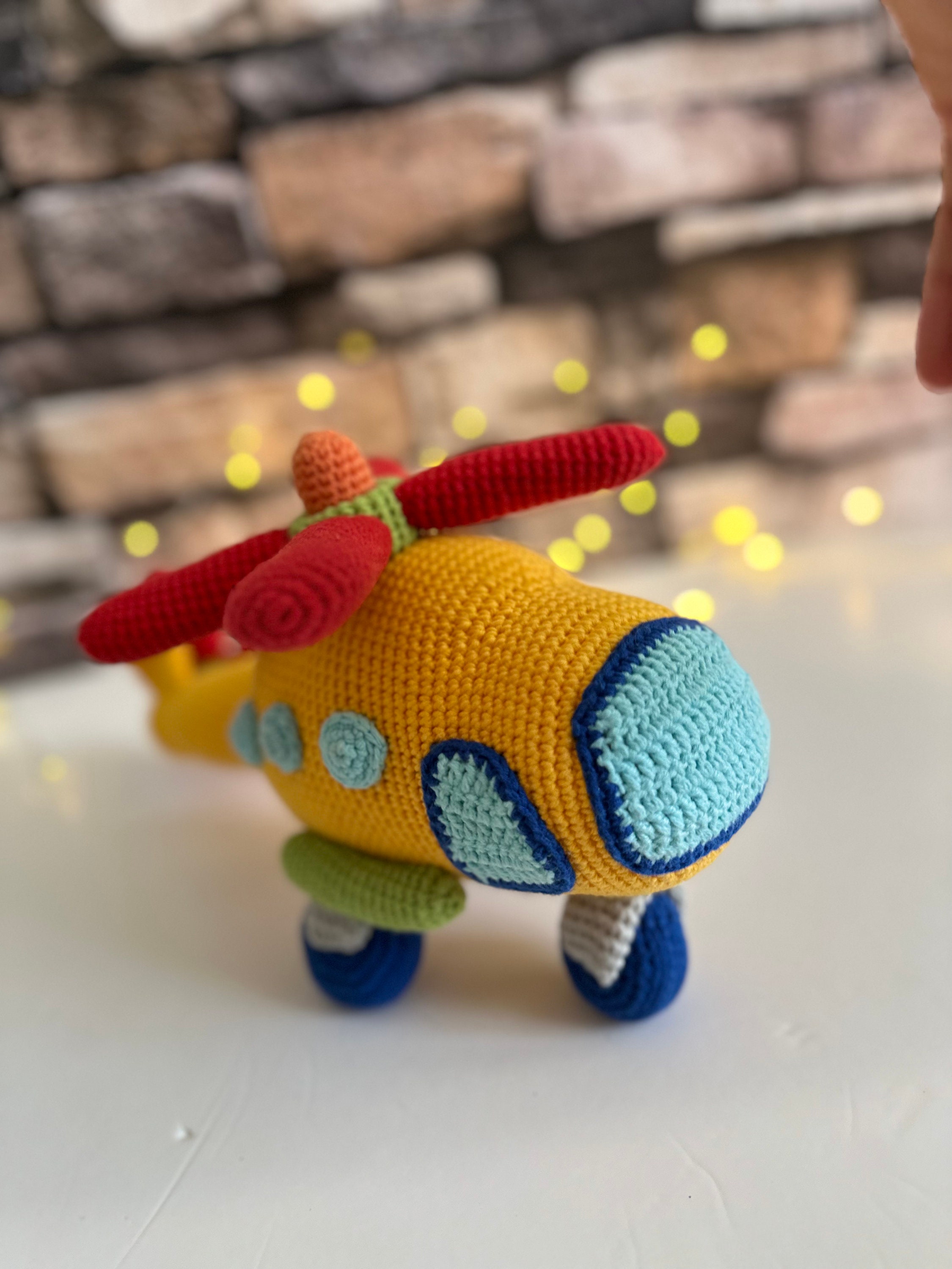 Helicopter, Airplane Plush Toy Crochet Pattern PDF - Etsy