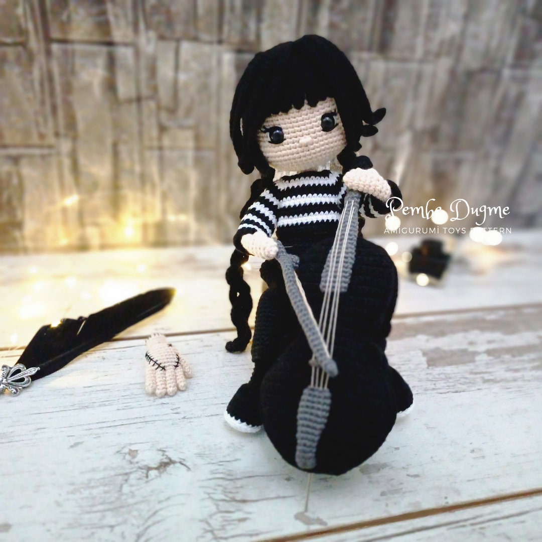 Crochet Doll Cello + Body and Costumes Crochet Pattern, Amigurumi Doll ...