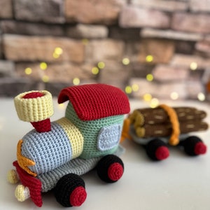 Train Loris Amigurumi Pattern PDF - Crochet Cute and Charming Train - Etsy