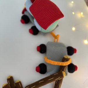 Crochet Train Amigurumi Pattern – Cute Loris Toy (PDF) - Etsy