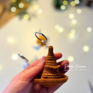 3 in 1 Amigurumi Keychain, Crochet Owl Pattern, Amigurumi Ball Keychain, Crochet Hat Pattern - Etsy