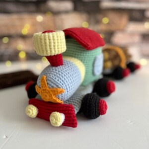 Train Loris Amigurumi Pattern PDF - Crochet Cute and Charming Train - Etsy
