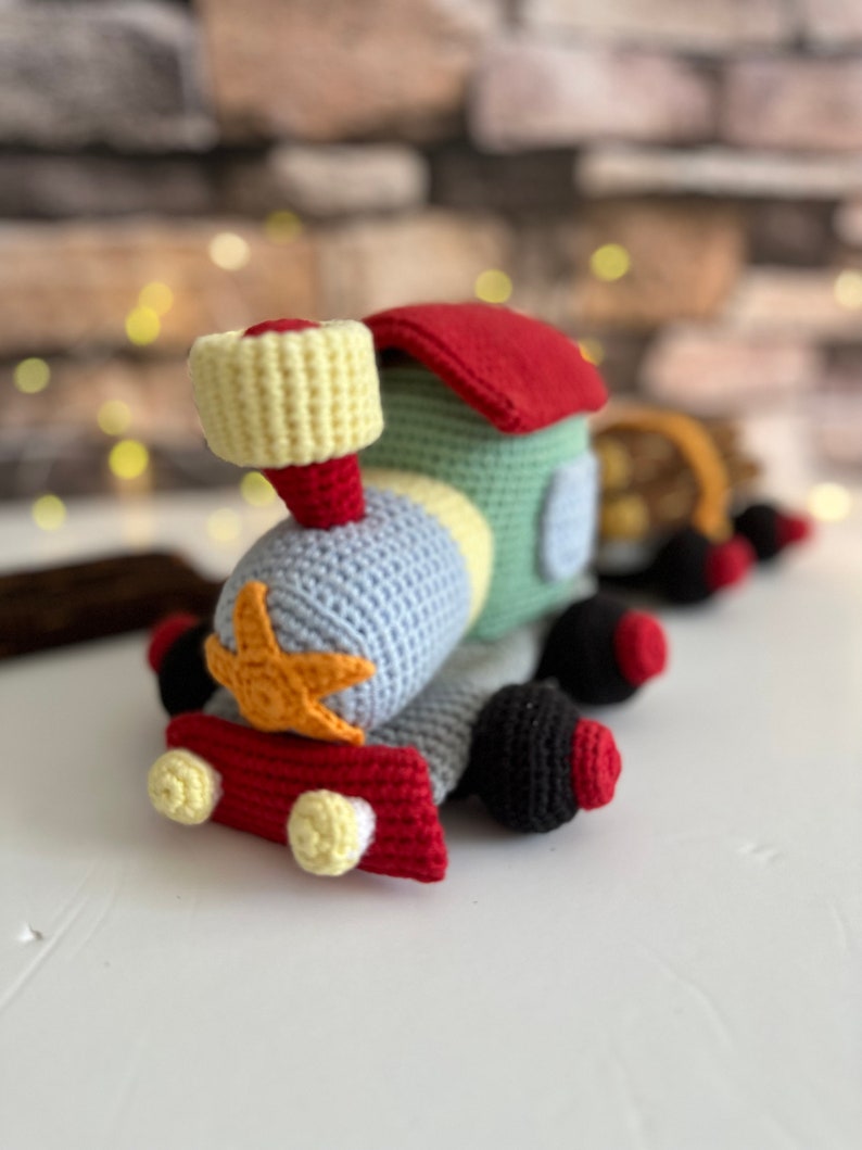 Train Loris Amigurumi Pattern PDF Crochet Cute and Charming Train - Etsy