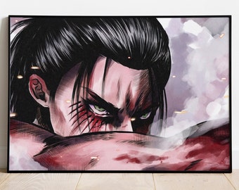 Attack on Titan Wall Art - Etsy