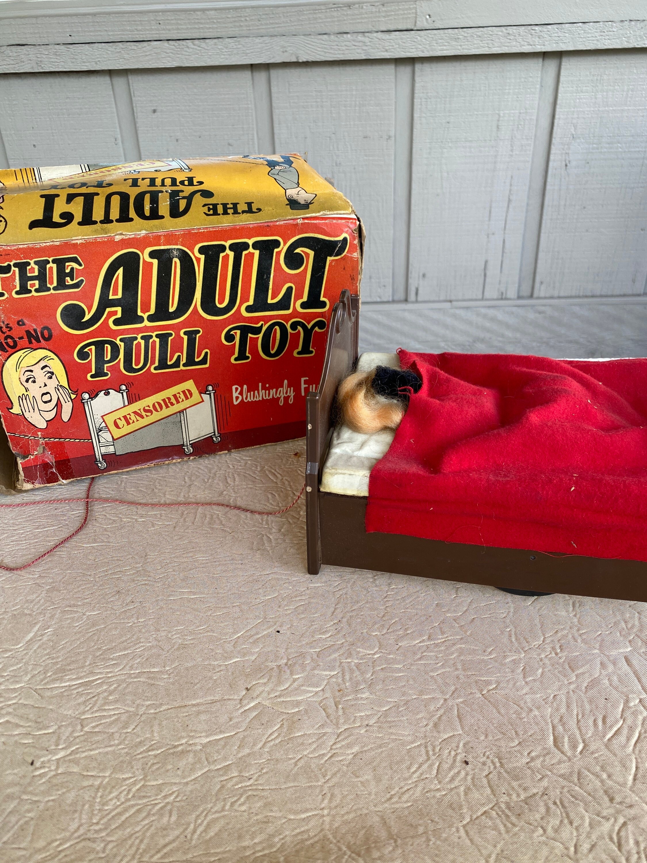 Vintage 1970s The Adult Pull Toy Etsy