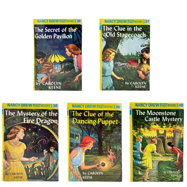 Nancy Drew Mysteries - Etsy