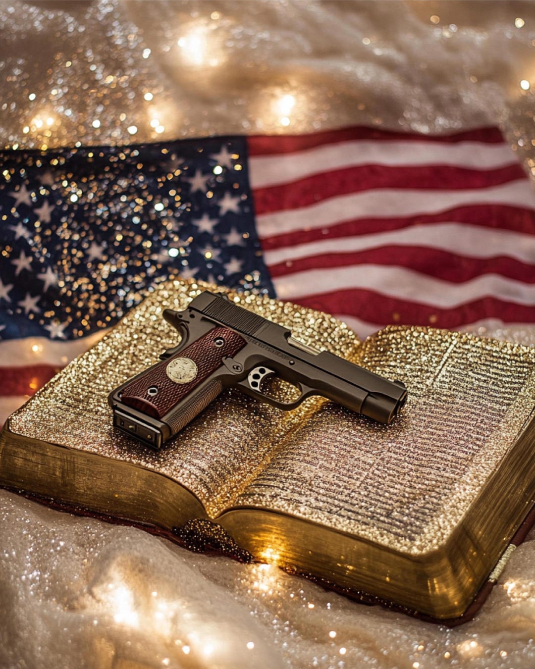 DIGITAL AI Art Printable 2nd Amendment Bible USA - Etsy