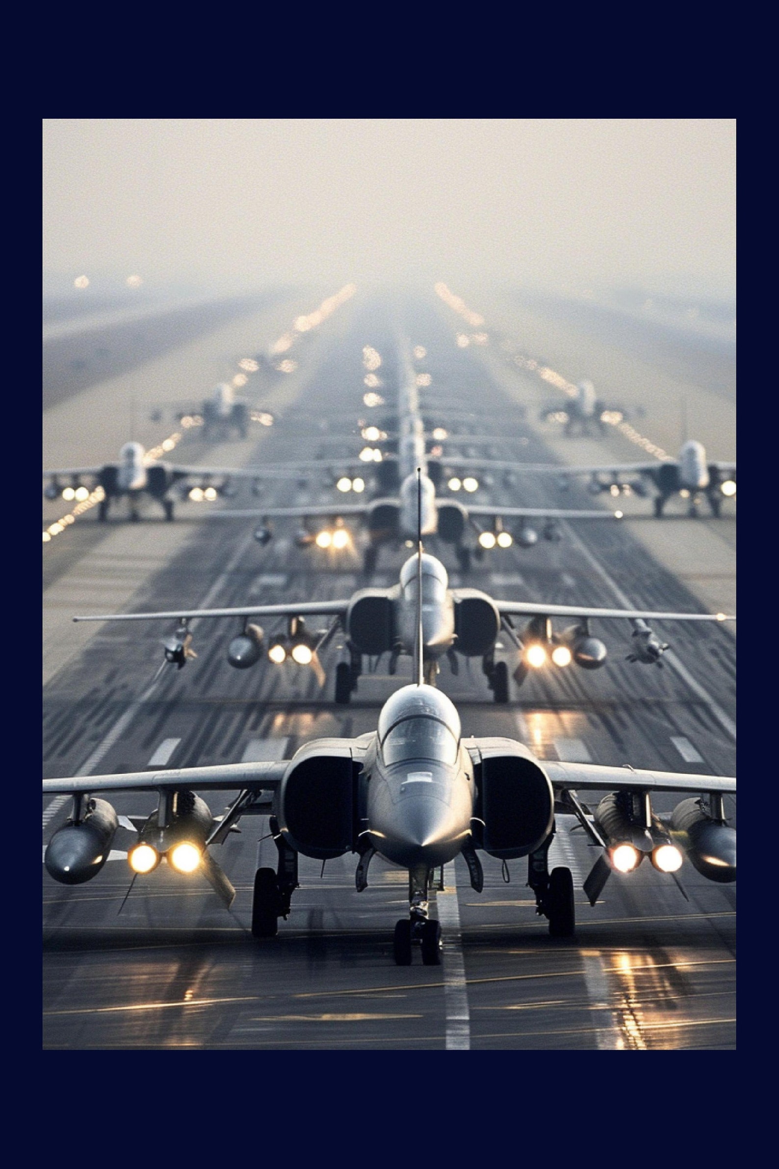DIGITAL AI ART - Air Force Runway Wall Decor - Etsy