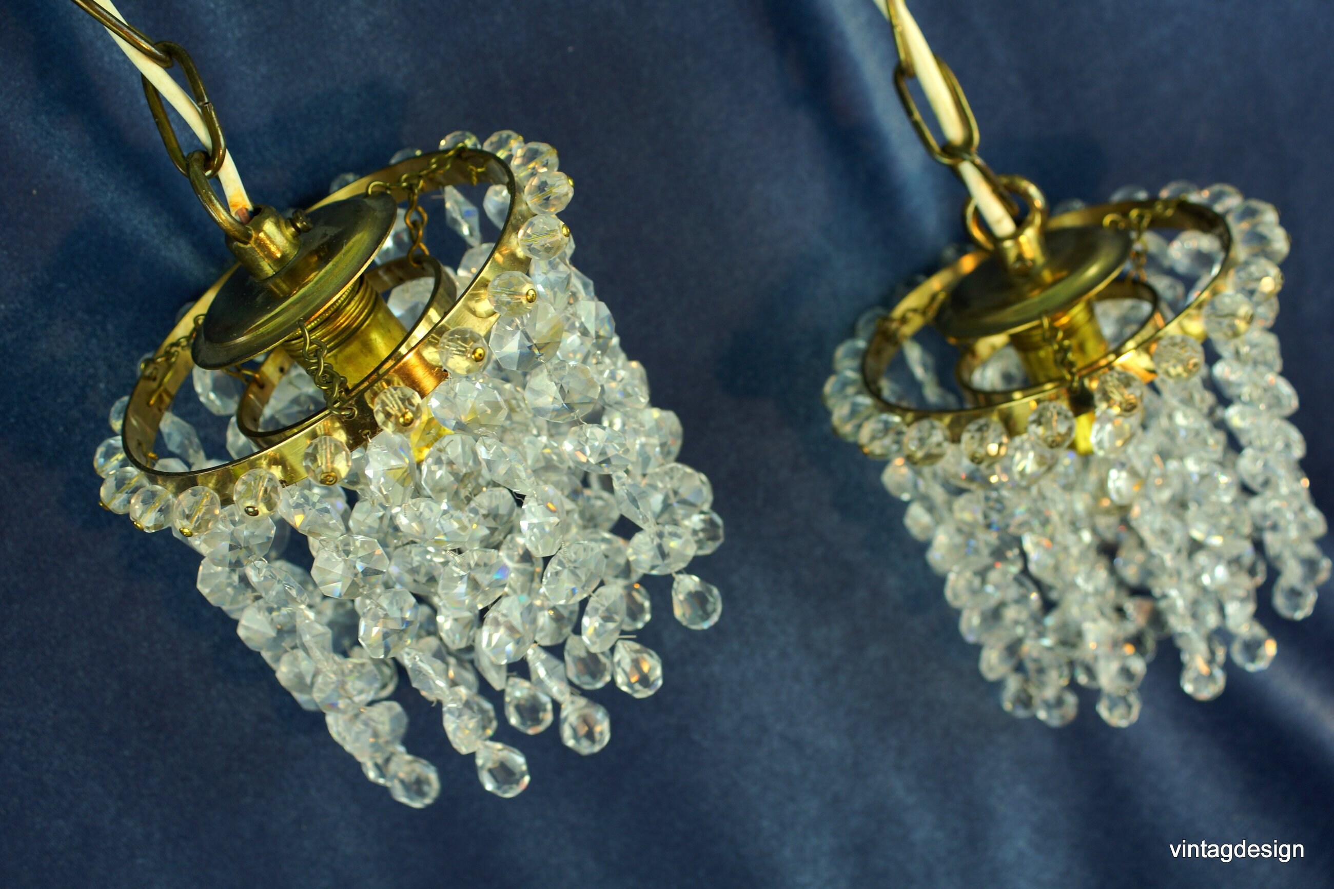 Swedish Brass and Stained Glass Lantern With Glass Blocks Stained Glass ...