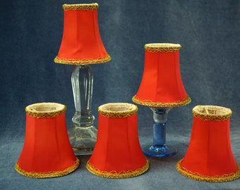 Red Lamp Shades - Etsy