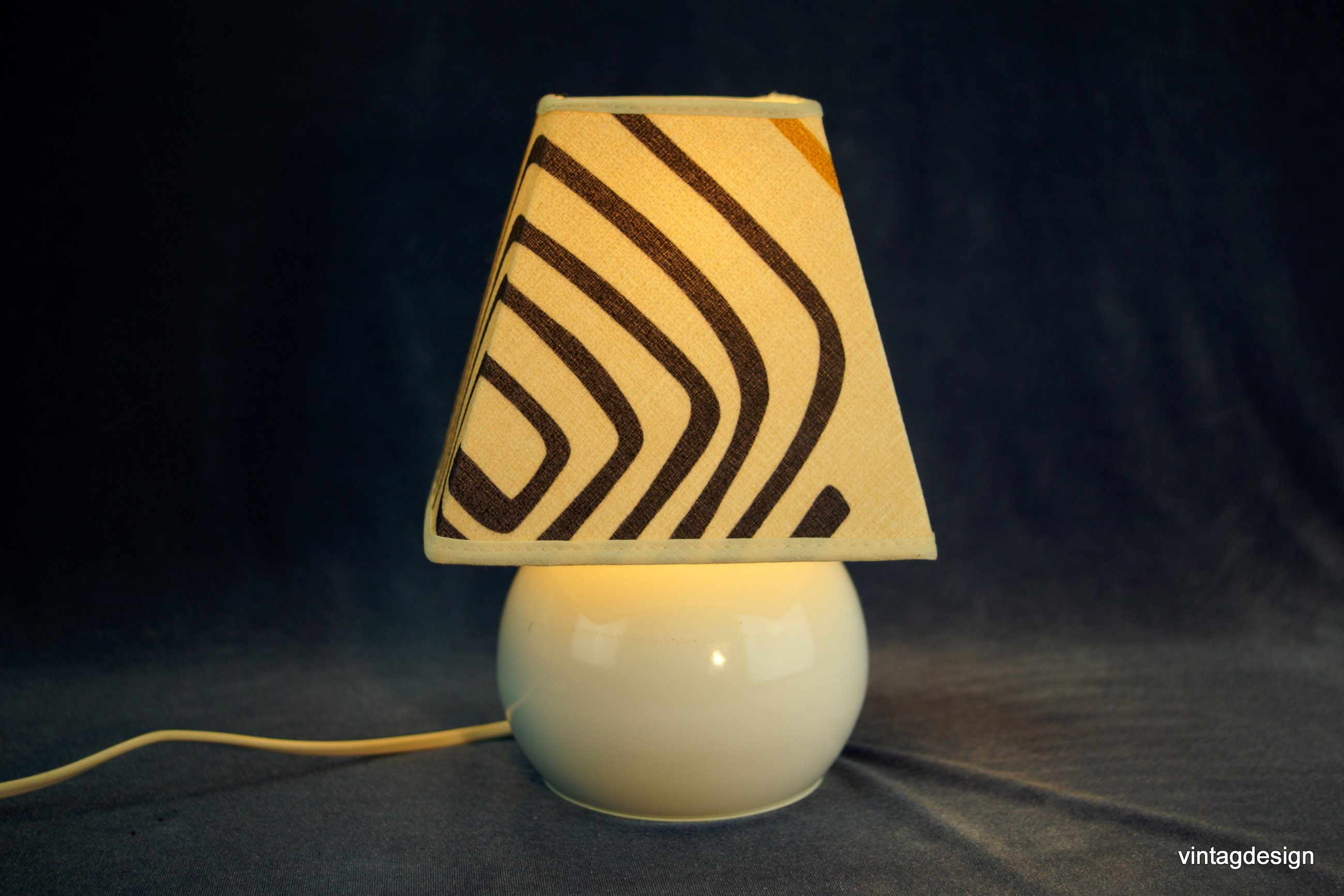 Vintage Ceramic Table Lamp, Antique Lamp. Decorative Lamp - Etsy