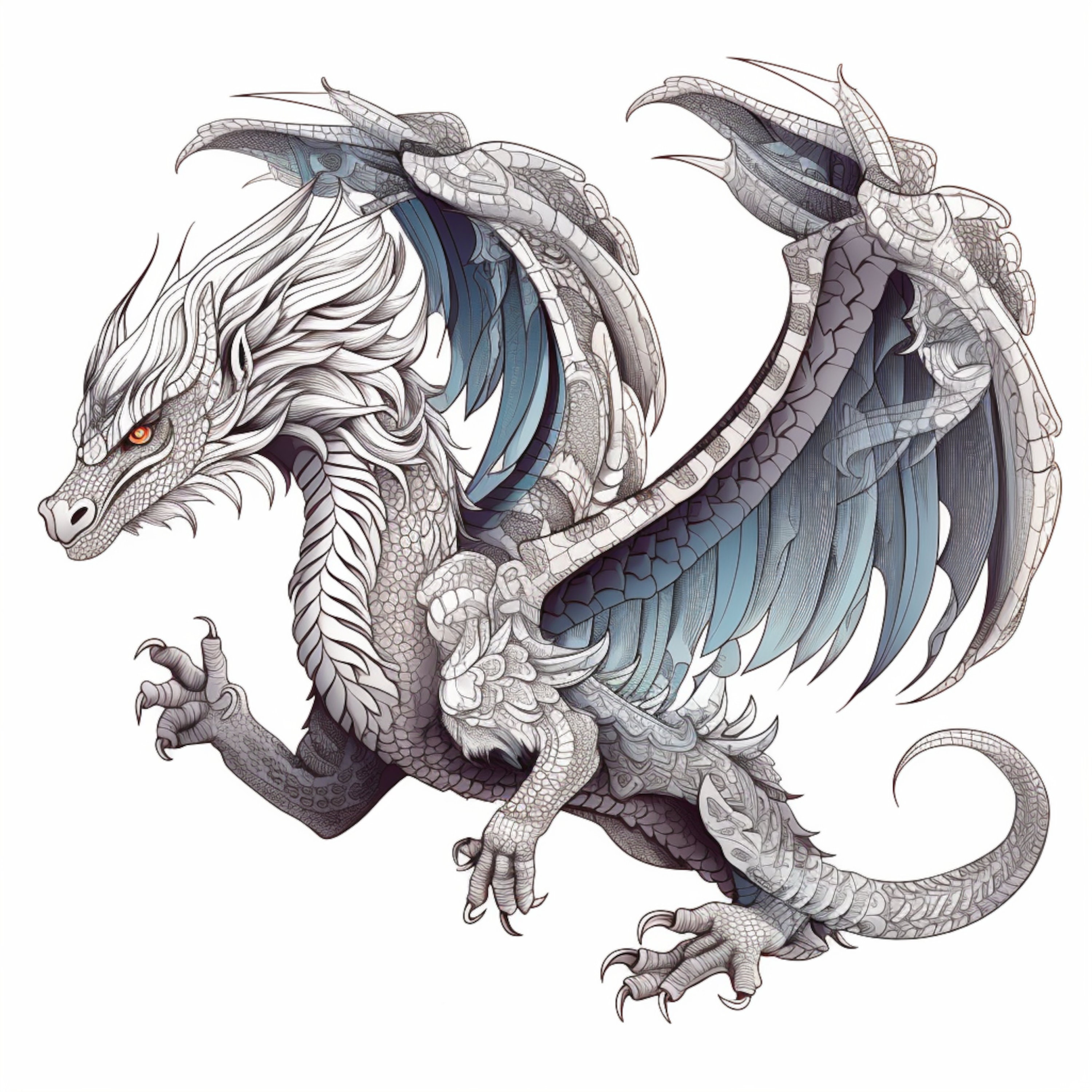 Beautiful Wyvern Picture, Artfully Designed, Creative, Unique ...