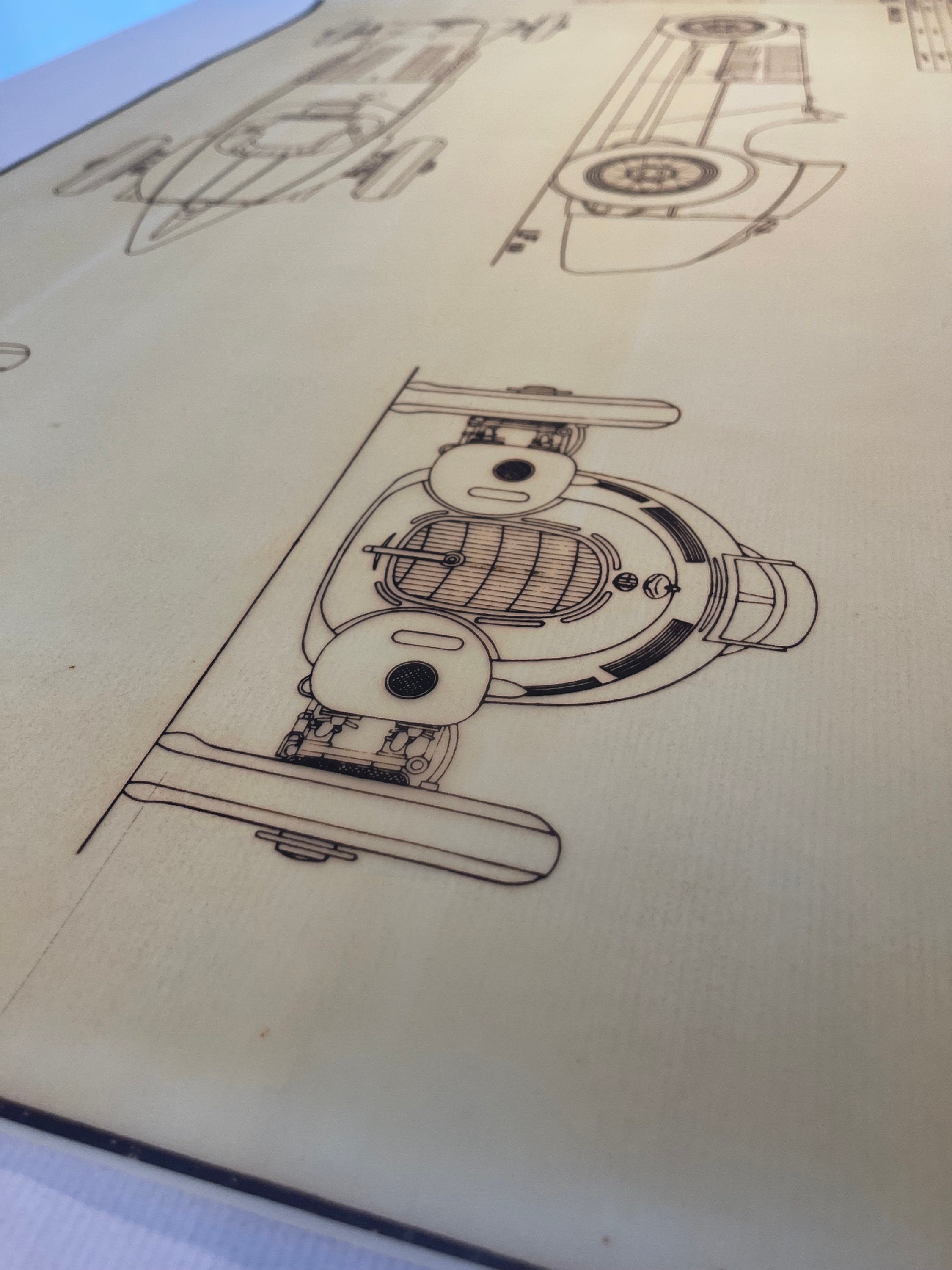 Original Alfa Romeo Tipo 12 C Blueprint - Etsy