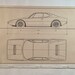 Original 1973 Ferrari Dino 308 GT4 Blueprint - Etsy