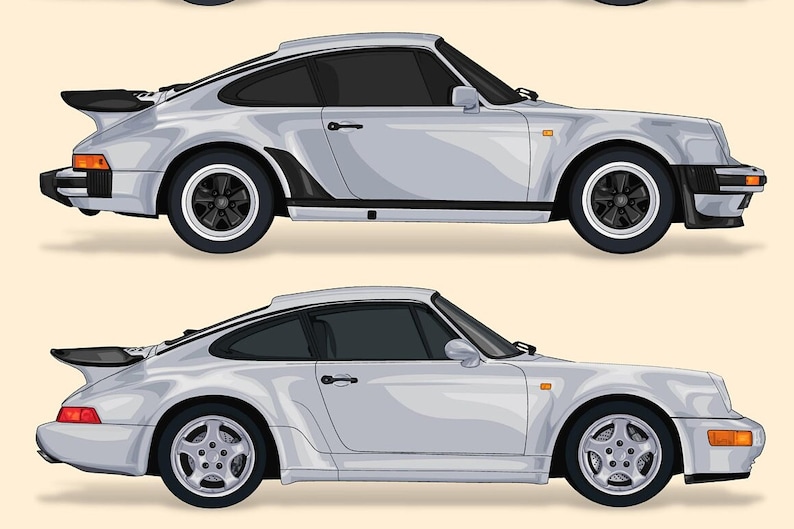 Sportscar 911 Turbo Evolution Poster - Etsy