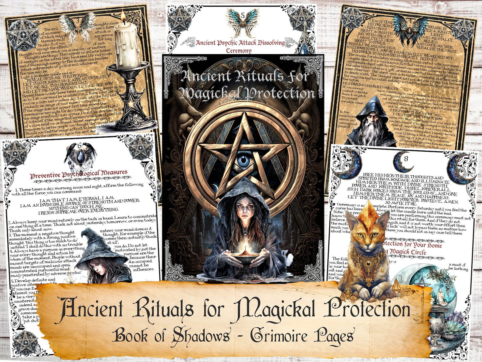 Ancient Rituals for Magickal Protection, Magick Circle, Consecration ...