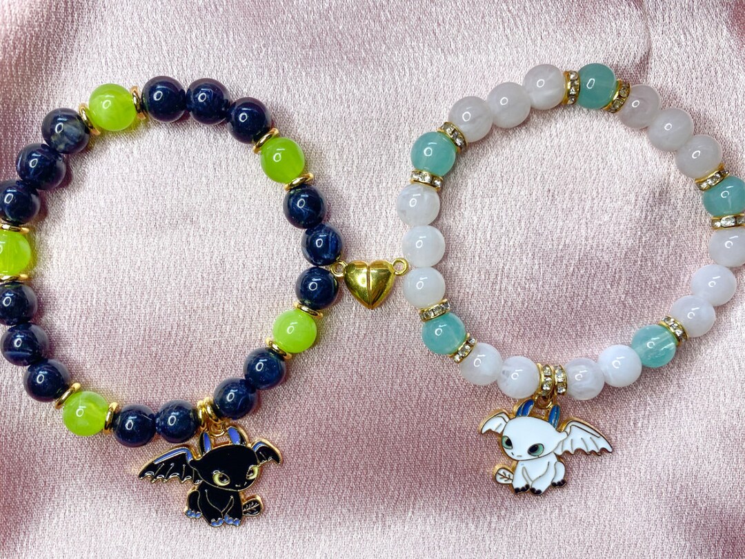 Toothless / Lightfurry - Bracelets Couple Bracelets Toothless ...