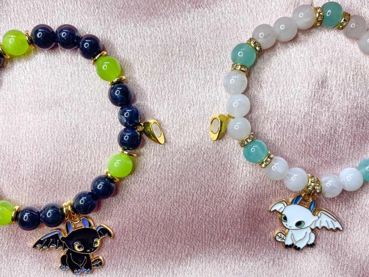Toothless / Lightfurry Bracelets Couple Bracelets Toothless / Dayshadow ...