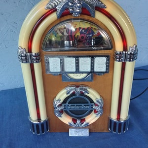 Vintage STC Jukebox Radio With Light, Anniversary Collectible - Etsy