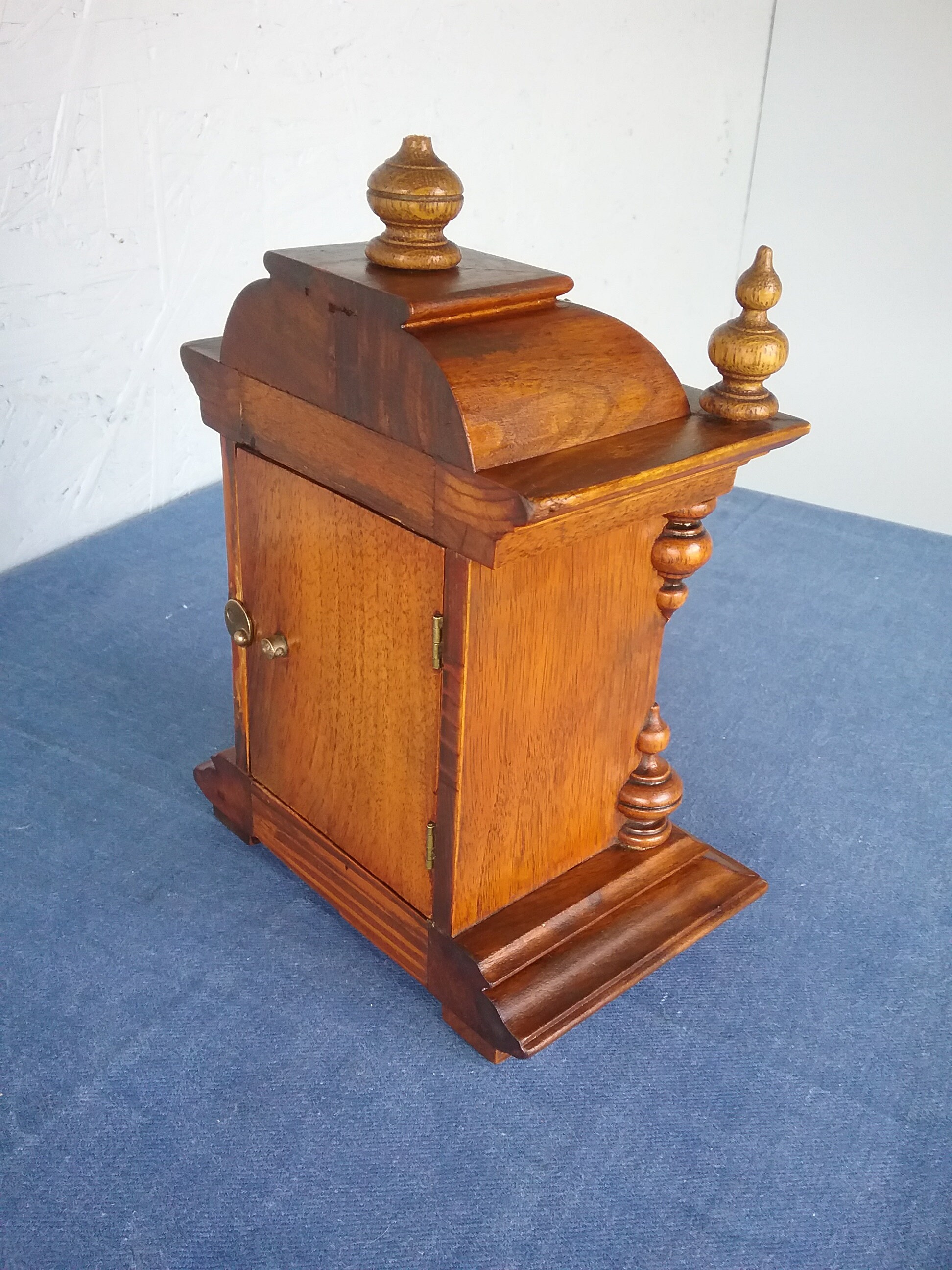 Junghans Victorian Mantel Alarm Clock, Antique Chapel Clock, German ...