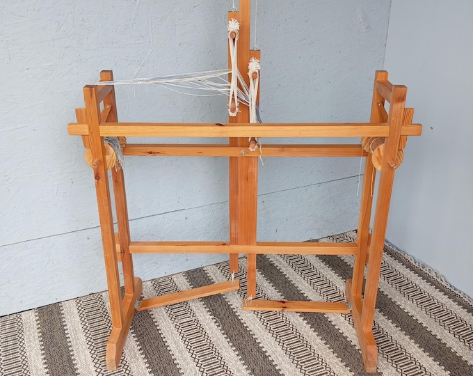 Vintage Scandinavian Band Loom Glimåkra Oxberg, Pedal Ribbon Loom ...