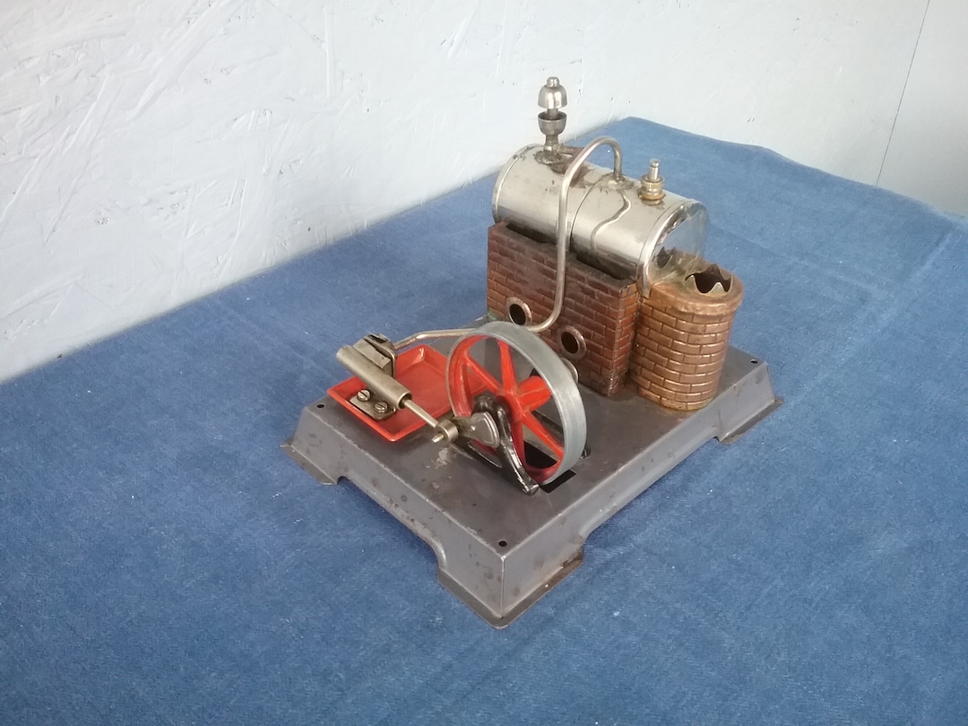 Wilesco D5 'petri' German Steam Engine, Stationary Horizontal Steam Engine, Vintage Steam Engine ...