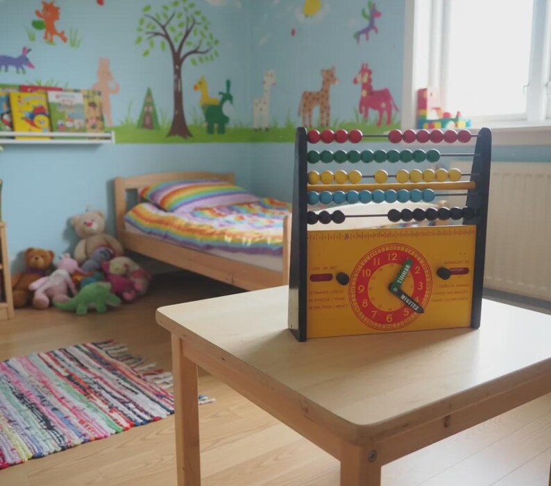 Vintage Swedish Children's Abacus / Educational Toy - Etsy