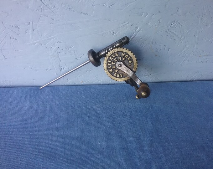 Mattson Mora, Patented Spool Machine, Vintage Bobbin Winder, Manual ...