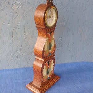 Mora Table Clock, Mechanism Made by Gebrüder Hauser Mercedes, Vintage ...