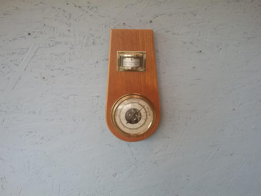 Vintage Weather Station, Mid Century Weather Station, Vintage Home ...