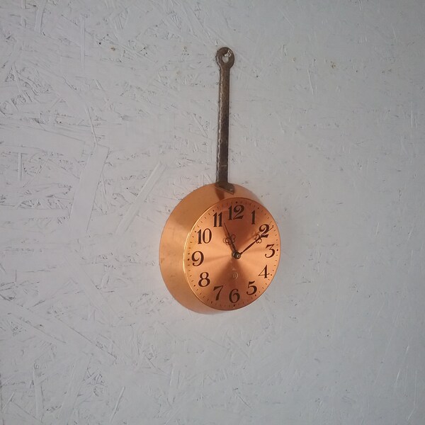 Copper Clock - Etsy