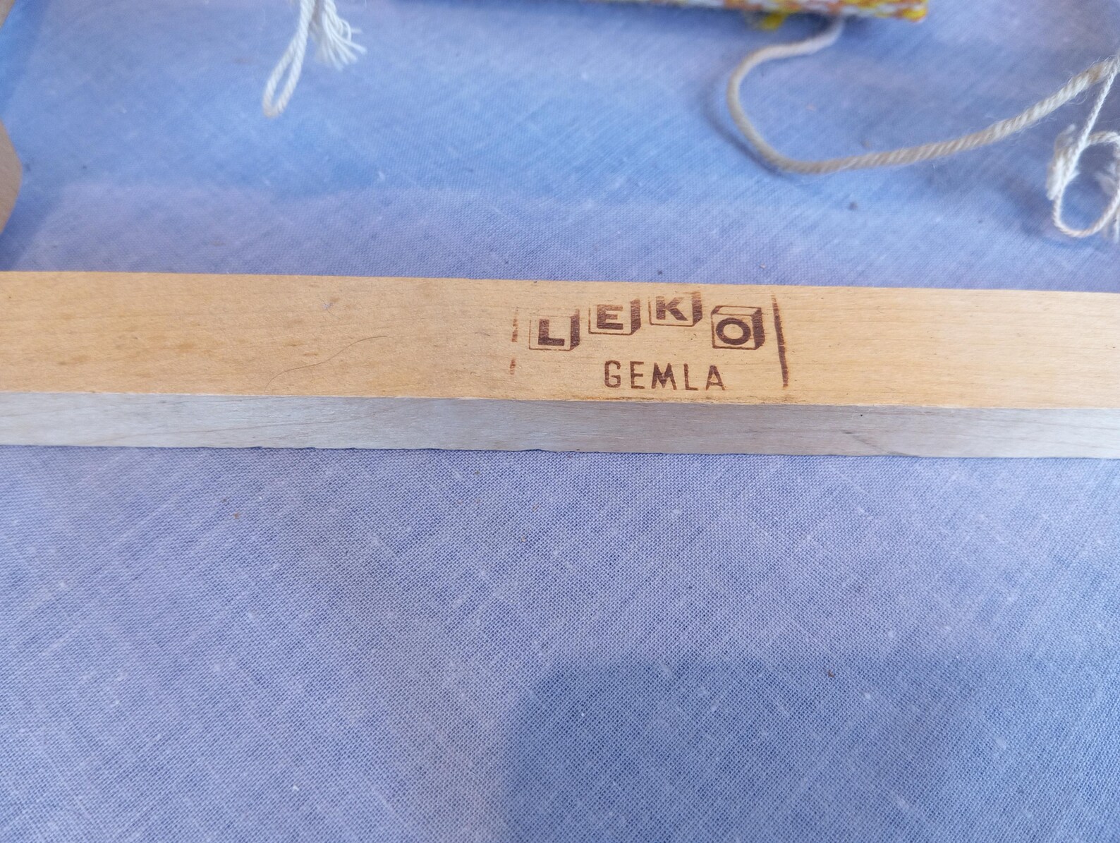 Vintage Gemla Swedish Table Loom: Folding Weaving Loom for Small ...