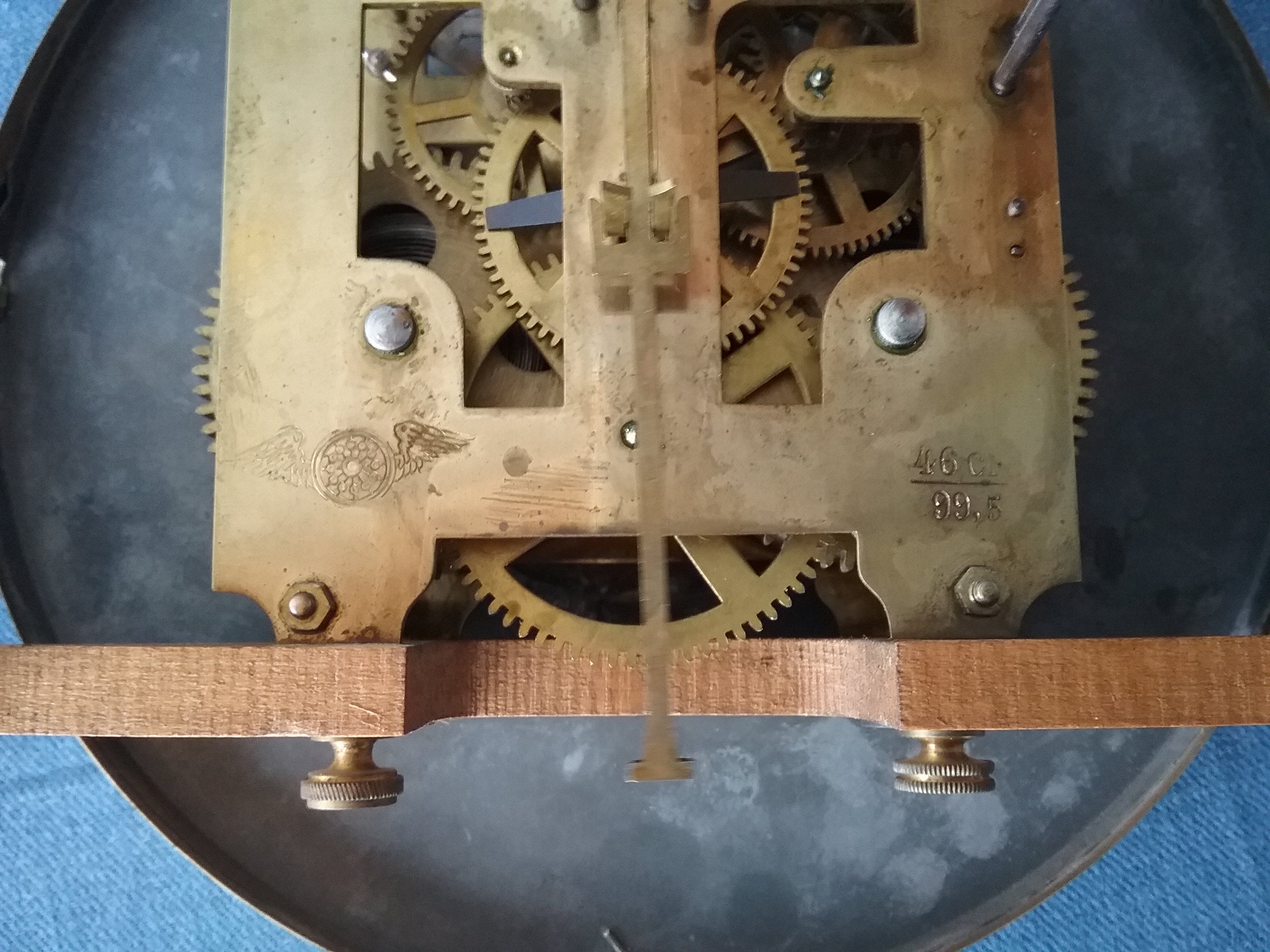 Large Antique Kienzle Wall Clock 1898-1920, Wall Clock, German Wooden ...