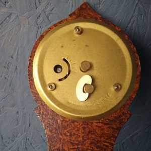 Mora Table Clock, Mechanism Made by Gebrüder Hauser Mercedes, Vintage ...