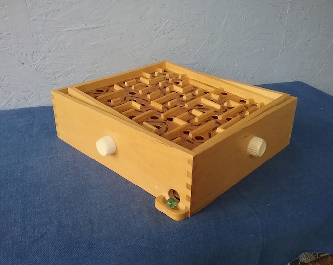 Wooden Ball Maze, Vintage Arcade Game, a Classic Among Arcade Games - Etsy