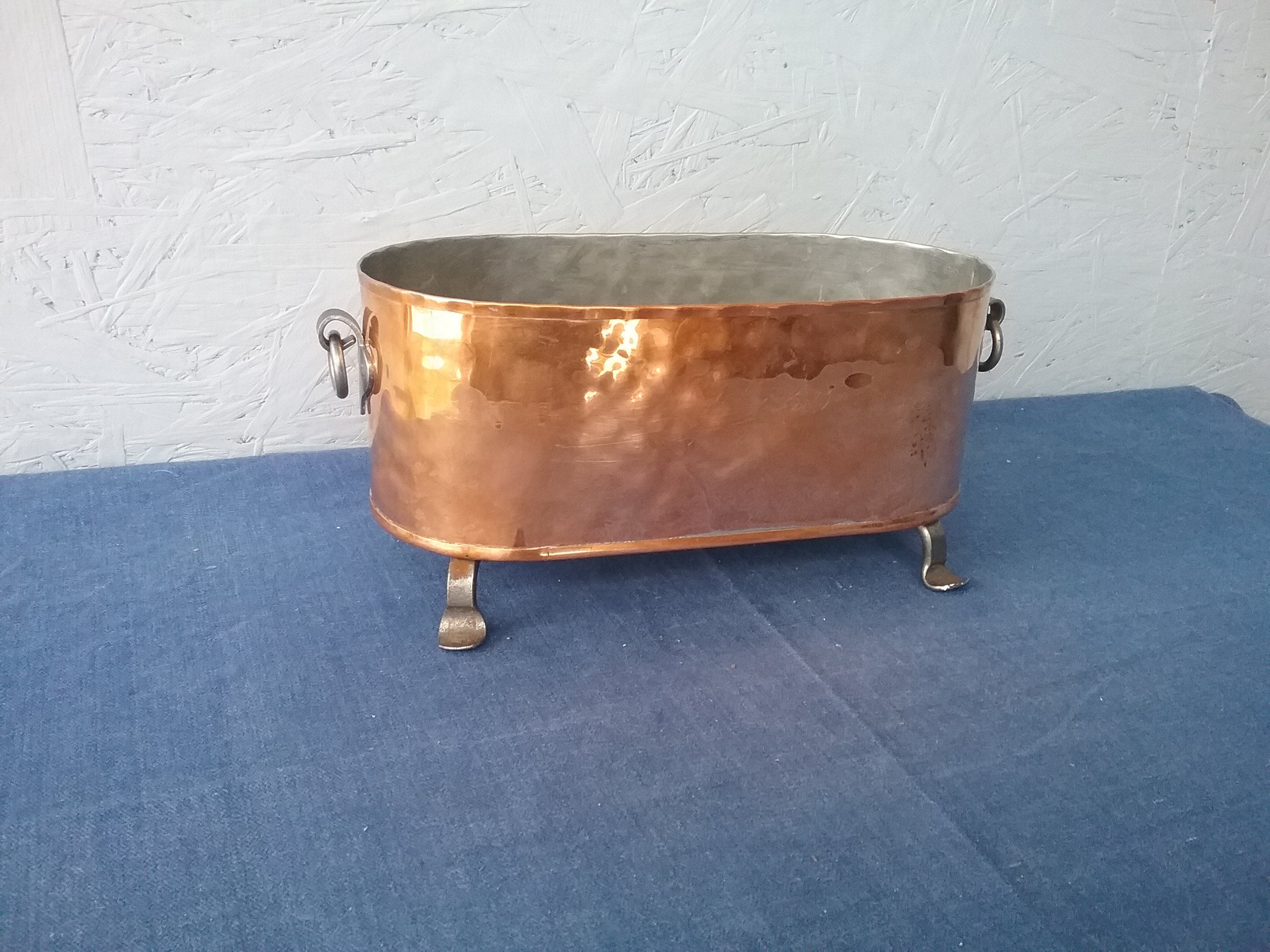 Ahrnebergs Antique Copper Container Handmade Copper and - Etsy