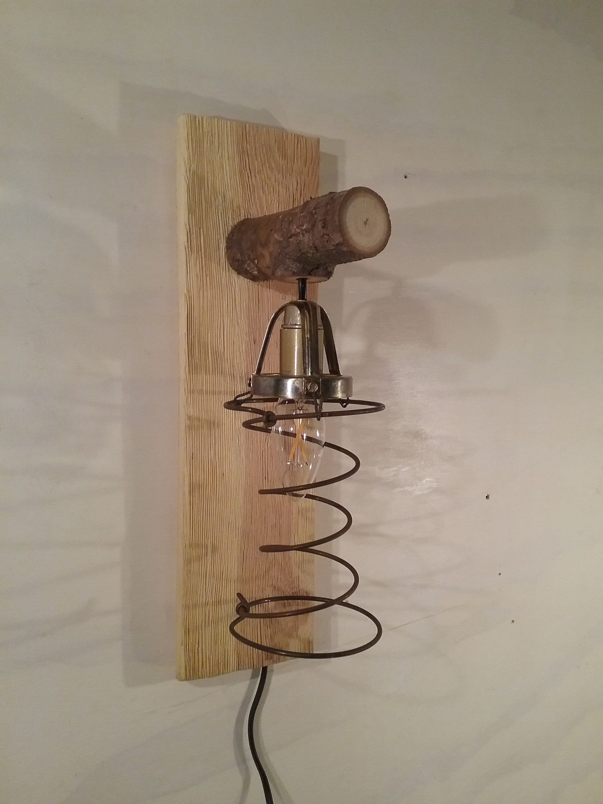 Minimalist Wall Lamp/rustic Wall Lamp/modernist Lamp/sconce Vintage ...