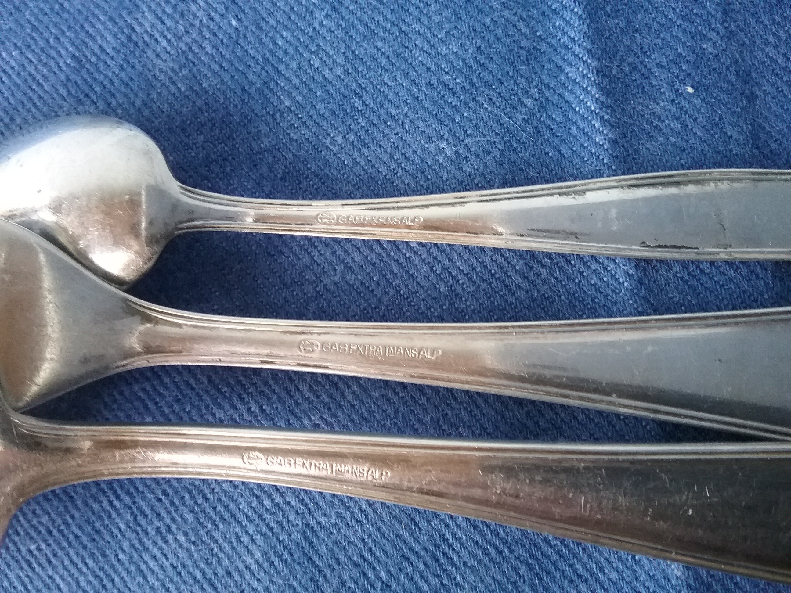 GAB Extra Prima Ns Alp Cutlery, Silver Plated Swedish Cutlery From the ...