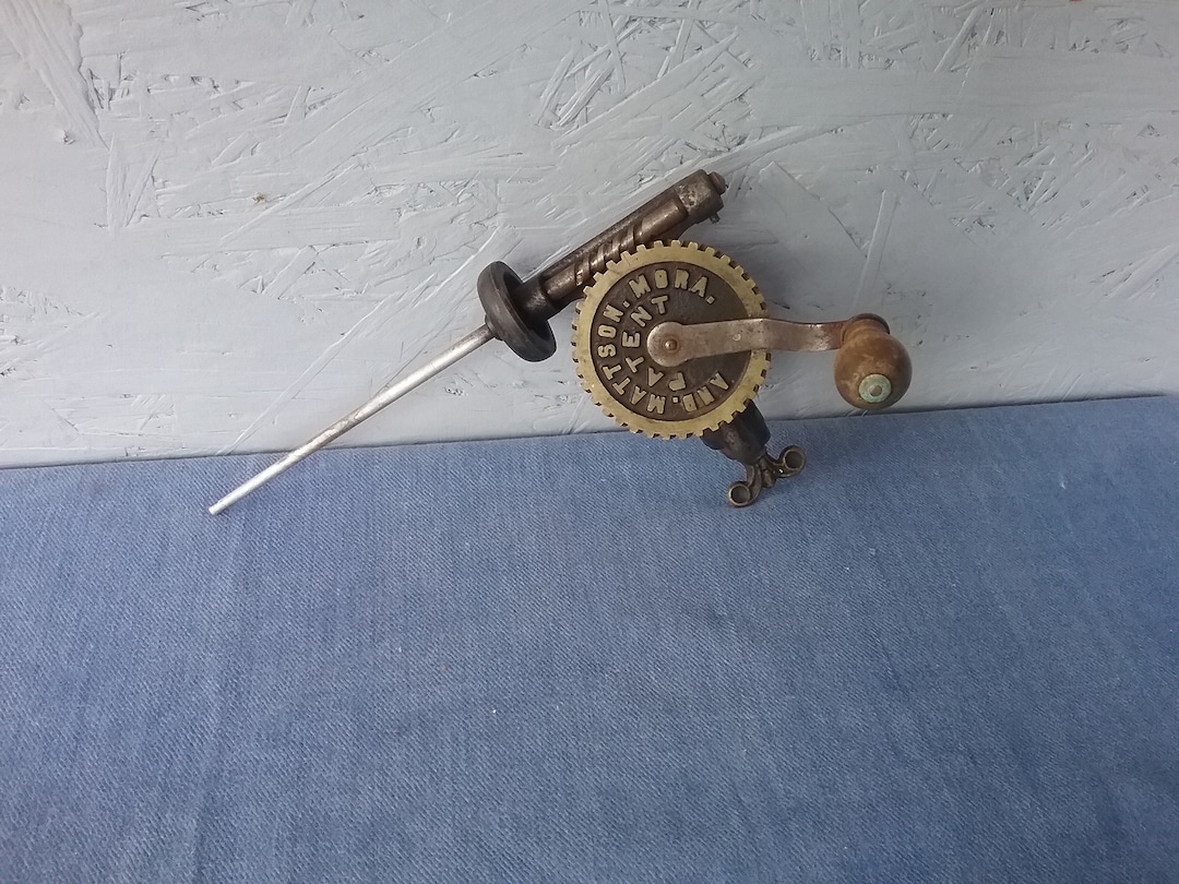 Mattson Mora, Patented Spool Machine, Vintage Bobbin Winder, Manual ...