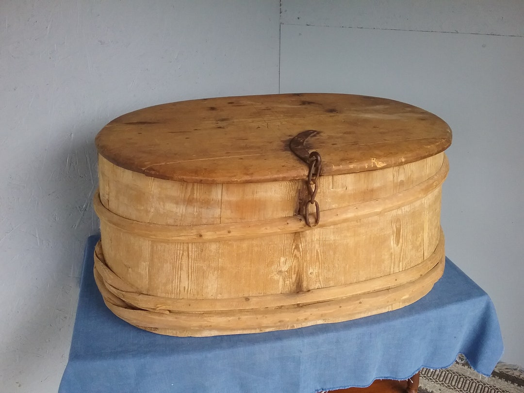 1700s, Scandinavian Antique Handmade Chest, Rare 18th Century Chest ...