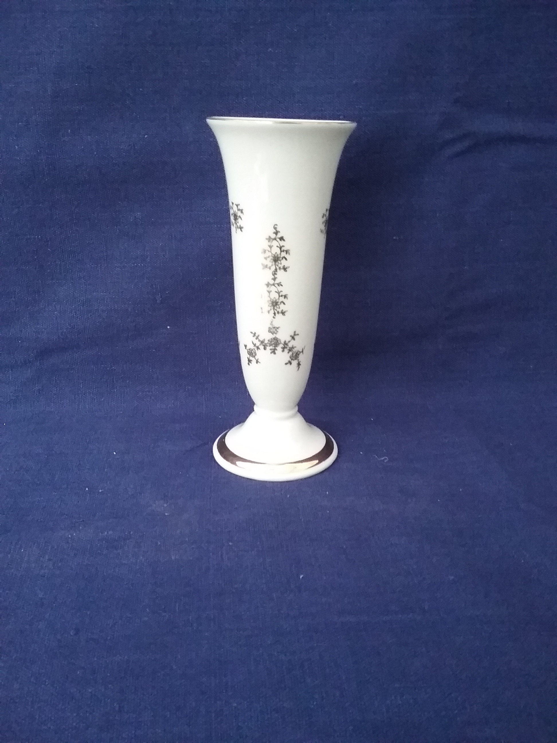 Bavaria Vase With Gold Motif/alka Kunst Alboth & Kaiser Bavaria/german ...