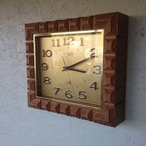 Vintage RHYTHM Wall Clock, Japanese Quartz Clock, 1980s Decor - Etsy