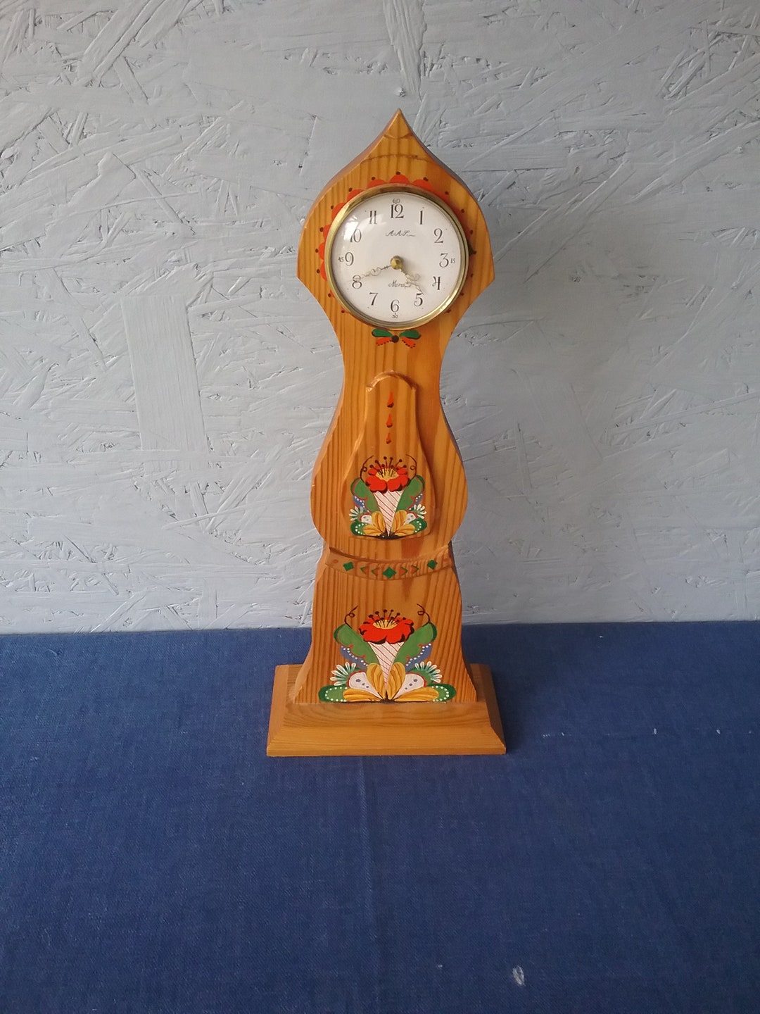 Mora Table Clock, Swedish Clock, Scholer Swiss Made, Vintage Swedish ...