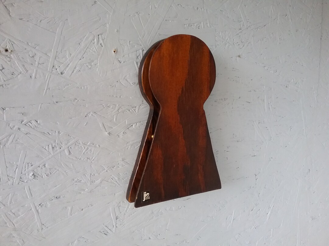 Jie Gantofta Swedish Vintage Key Organizer, Teak Key Organizer, Wall ...