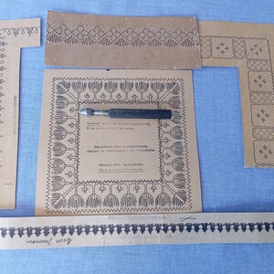 Block Lace Making Kit, Mattson Mora Patented Thread Bobbin Winder ...