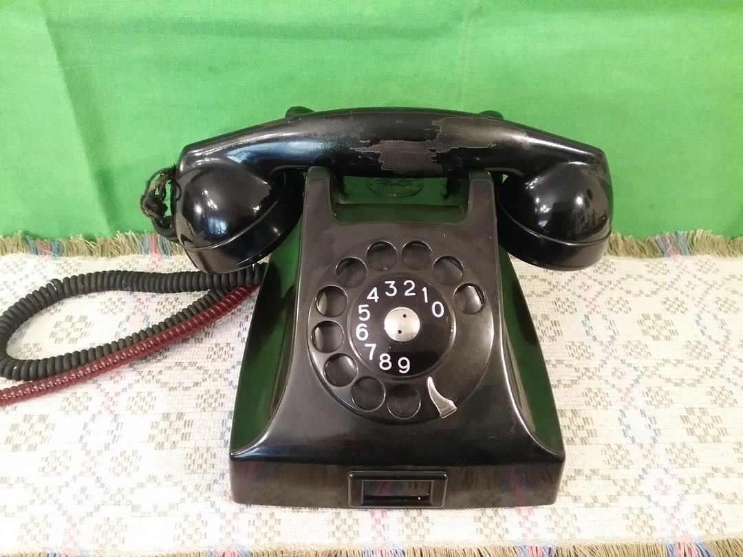TELEVERKSTADEN Nynäshamn Vintage Telephone/swedish Bakelite Telephone ...